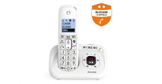 Téléphone fixe ALCATEL XL785 VOICE - DARTY Martinique