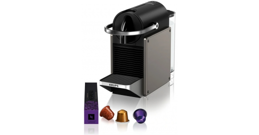 Machine à expresso Krups Nespresso YY5290FD PIXIE Titane - DARTY Martinique