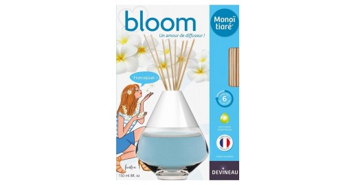 Diffuseur d'ambiance Devineau BLOOM DIFFUSEUR A FROID Monoï Tiaré ...